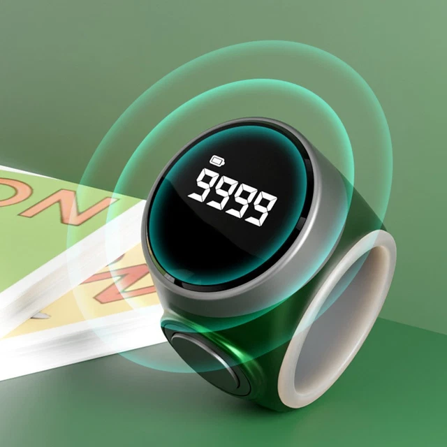 SMART RING COUNTER with LCD Display for Precision Use and Type C ...