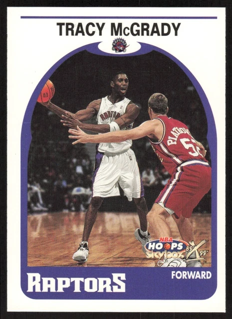 1999-00 SKYBOX NBA Hoops Decade Tracy McGrady #55 Toronto Raptors EUR 1 ...