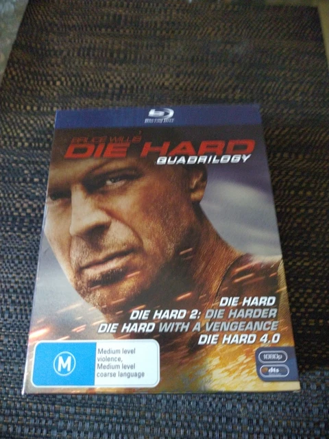 BLU RAY : Die Hard Quadrilogy Box Set Bruce Willis $29.95 - PicClick AU