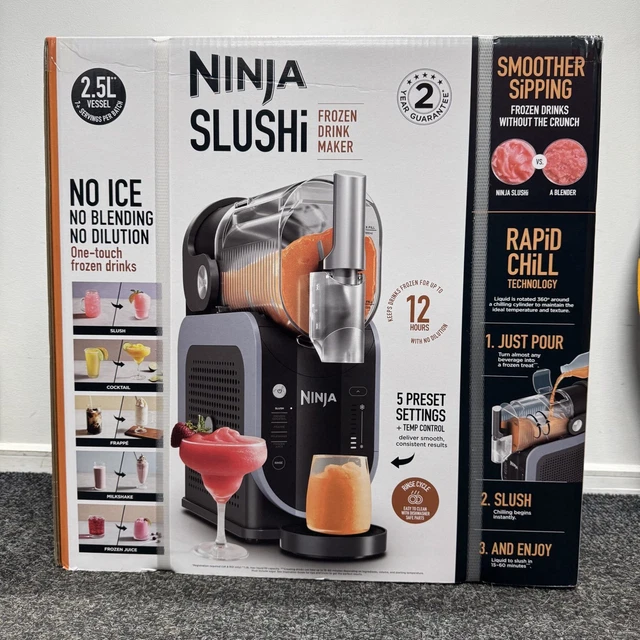 NINJA SLUSHI FROZEN Drink Maker [FS301UK] Ice Slush Machine £249.99 ...