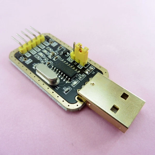 CH340G UART SERIAL Adapter 3.3/5V USB to TTL Module Convertor Replace ...