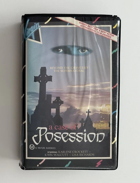 A CASE OF Possession [VHS] Virgin Big Box Clamshell Ex-Rental Video 1985 $24.95 - PicClick AU