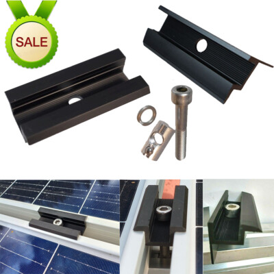 SOLAR PHOTOVOLTAIC PV end terminal center terminal module 30 mm 35 mm ...