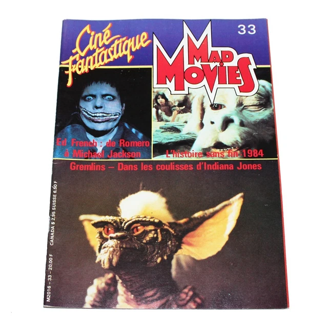 MAGAZINE / REVUE Mad Movies numéro 31 / Indiana Jones / Vendredi 13 ...