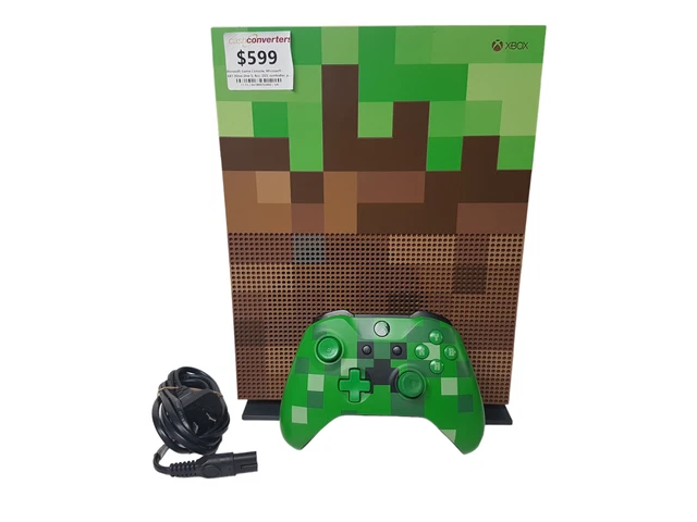 MICROSOFT XBOX ONE S Limited Edition Minecraft Console 1TB - 1681 $349. ...