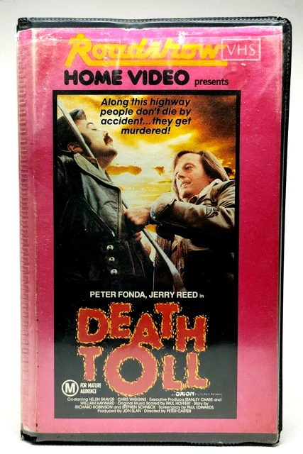 DEATH TOLL AKA High-Ballin' VHS PAL Rare EX-RENTAL Clamshell ROADSHOW ...