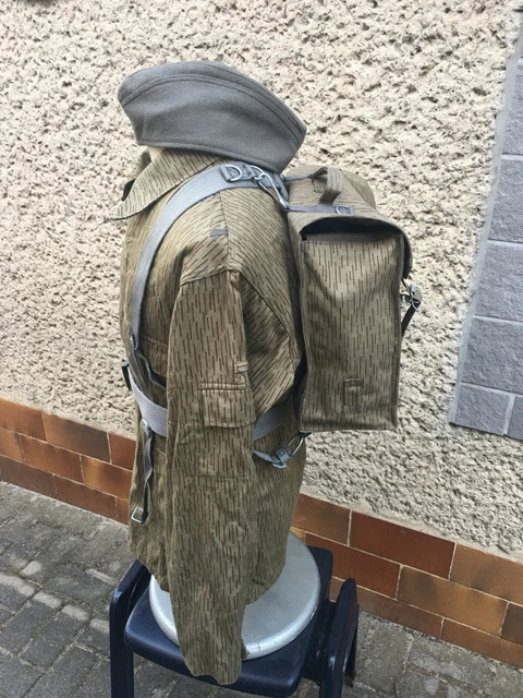 DDR NVA GRENZER Uniform Felddienst Rücksack Y-Riemen Tornister Koppel ...