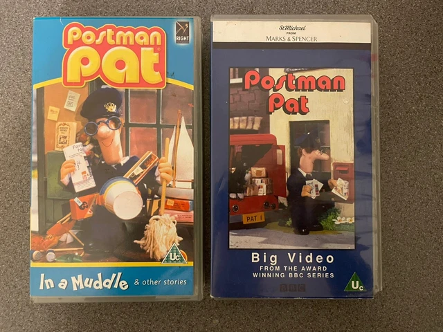 POSTMAN PAT CHILDREN’S Kids Video Tape Bundle VHS £9.99 - PicClick UK