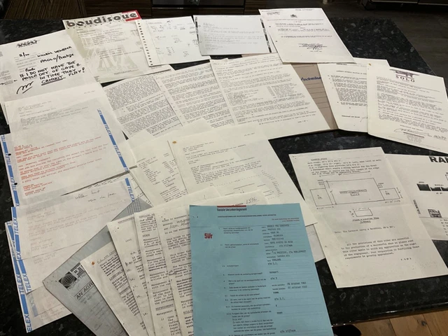 THE RAMONES. ORIGINAL Tour Paperwork , Permits , Stage Plans Etc . 1987 ...