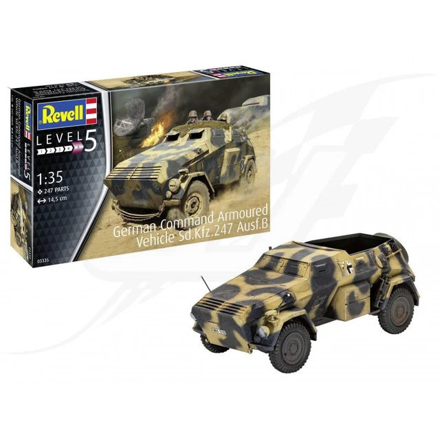 [FR] REVELL 1/35 German Armoured Command Car Sd. Kfz. 247 Ausf. B ...