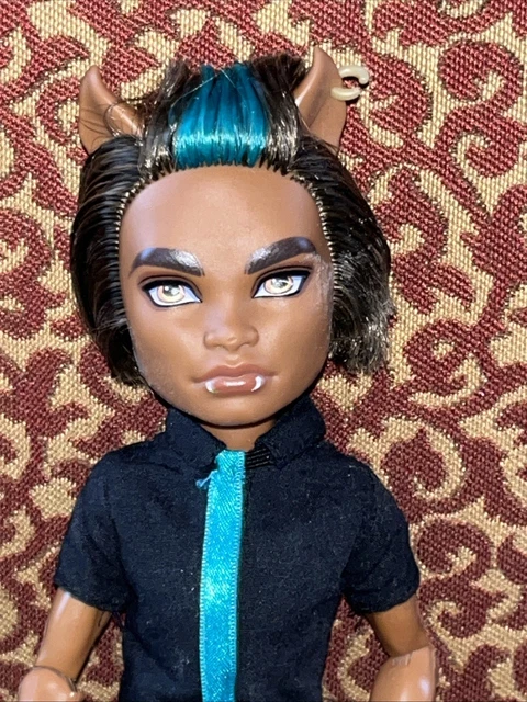 MONSTER HIGH CLAWD Wolf Sweet 1600 boy doll with outfit tie shirt boots ...
