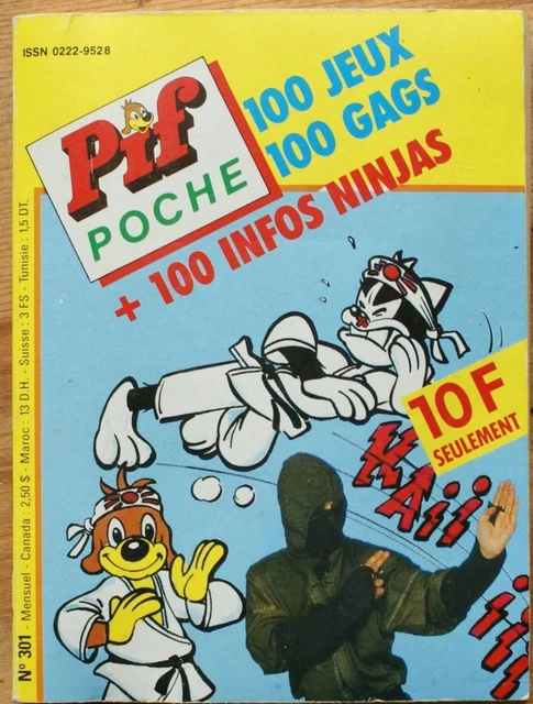 012977 - PIF Poche n°301 [bd,enfant,pif,placid,muzo] EUR 4,00 - PicClick FR