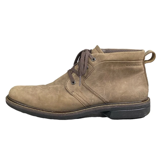 ECCO MENS TURN Brown Nubuck Chukka Boots Size US 8/8.5 £19.04 - PicClick UK