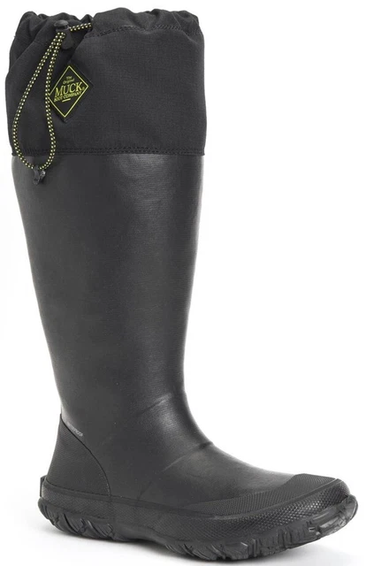 MUCK BOOT MENS Wellies Forager Tall Slip On black UK Size 4 £94.00 ...
