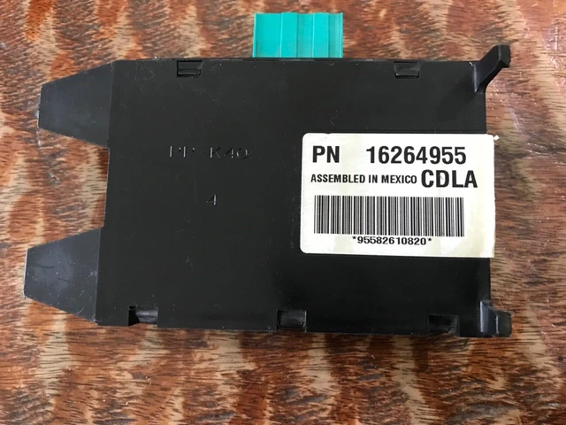 CHEVY SILVERADO K1500 Tahoe C1500 Truck Anti-Theft Passlock Vats Module ...