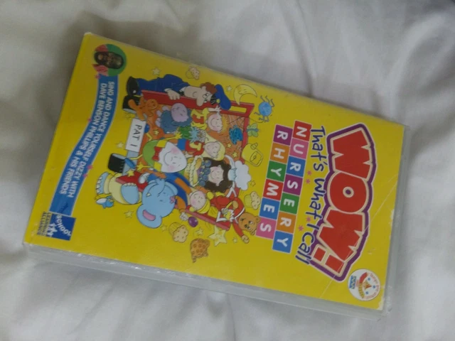 WOW THAT’S WHAT I call nursery rhymes vhs £4.99 - PicClick UK