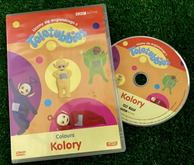 UCZMY SIE ANGIELSKIEGO z TELETUBBIES DVD Colours Kolory BBC Active ...