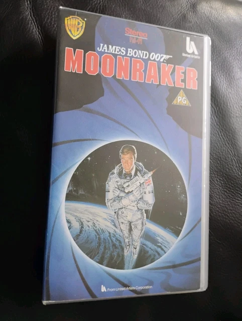 VERY RARE VINTAGE James Bond 007 Moonraker Video VHS - Roger Moore £11.11 - PicClick UK