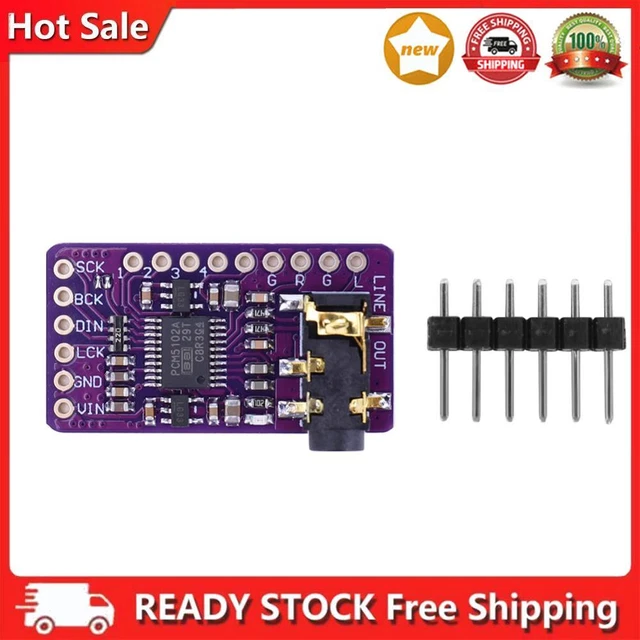 INTERFACE I2S PCM5102A DAC Decoders Useful DAC Decoder Module for Raspberry Pi £7.79 - PicClick UK