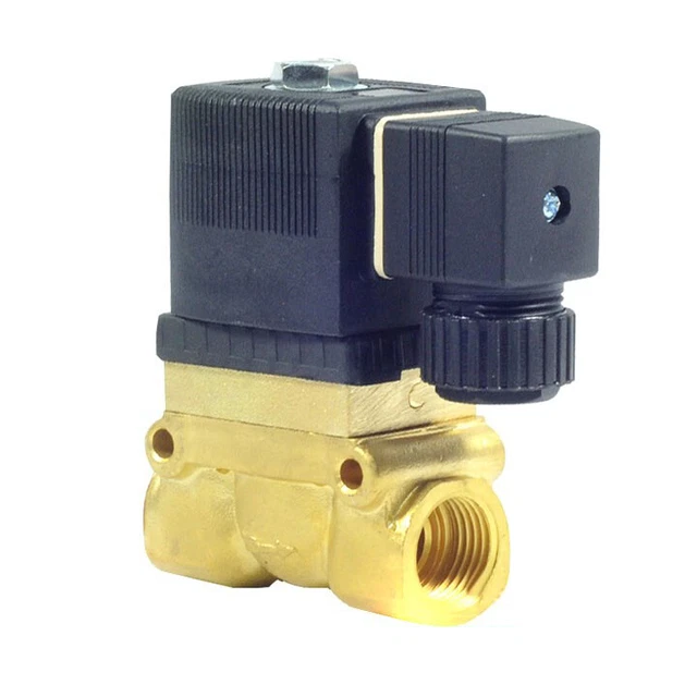 ATC 50BAR SOLENOID valve 24V DC AC220V Orifice 12mm NC 5404-04 pilot brass valve £32.64 ...