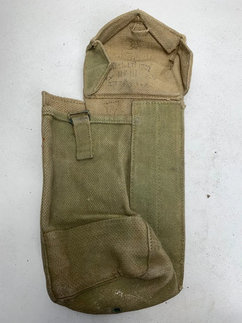 ORIGINAL WW2 PATTERN 37 Pattern British Army Webbing Bren Pouch £5.99 ...