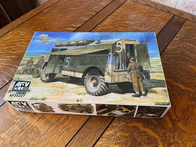 AFV 1:35 AEC Armour Command Vehicle Dorchester With Interior Plastic ...