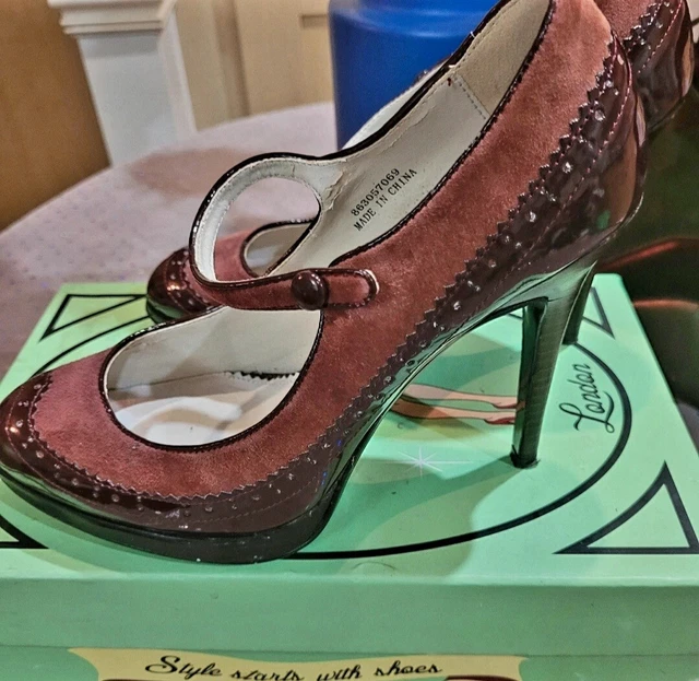 JASPER CONRAN VINTAGE Brogue Mary Janes £31.90 - PicClick UK