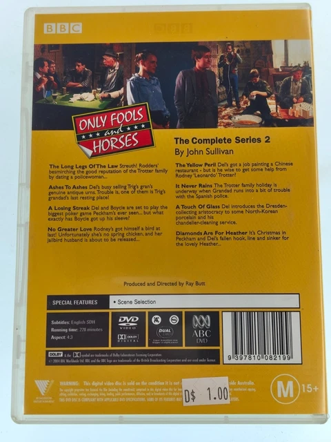 ONLY FOOLS AND Horses : Series 2 (DVD, 1981) $8.80 - PicClick AU