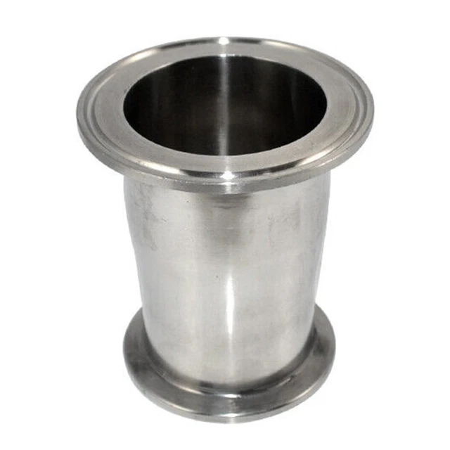 TRI CLAMP STAINLESS Steel Reducer 4 Inch to 2 Inch for Sanitary Systems ...