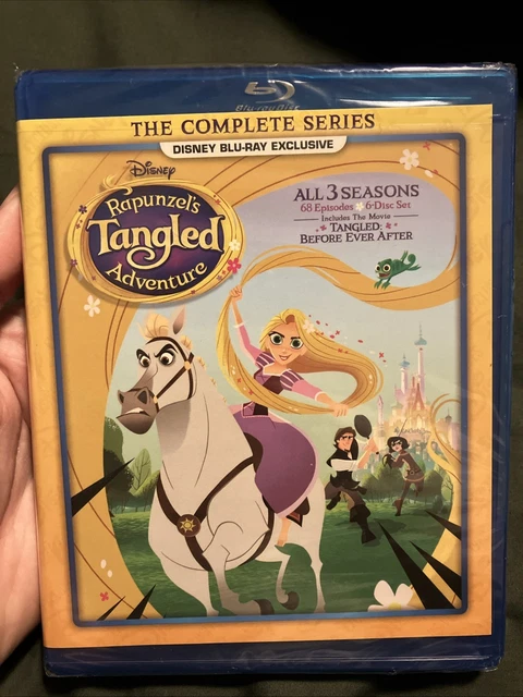 DISNEY MOVIE CLUB RAPUNZEL'S TANGLED ADVENTURE BLU RAY SEALED DMC OOP ...