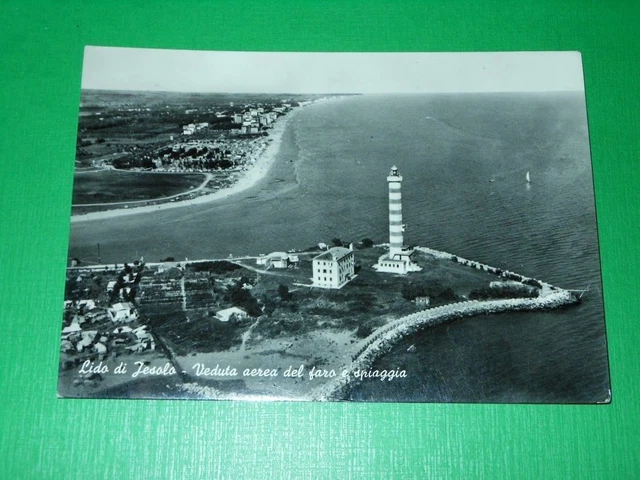 CARTOLINA LIDO DI Jesolo - Veduta aerea del faro e spiaggia 1961 EUR 6 ... CARTOLINA LIDO DI Jesolo - Veduta aerea del faro e spiaggia 1961 EUR 6 ...