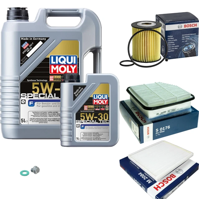 BOSCH INSPECTION SET 6L Liqui Moly Spécial Tec F 5W-30 pour Toyota Rav 4 II EUR 132,07 - PicClick FR