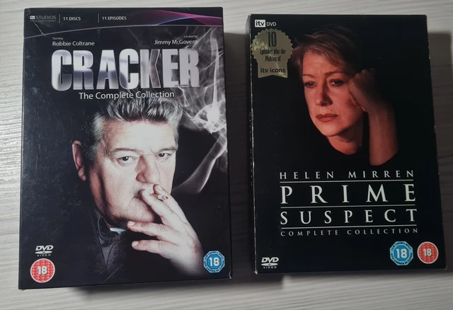 PRIME SUSPECT & Cracker: Complete Collection DVDs , Helen Mirren,Robbie Coltrane £10.95 ...