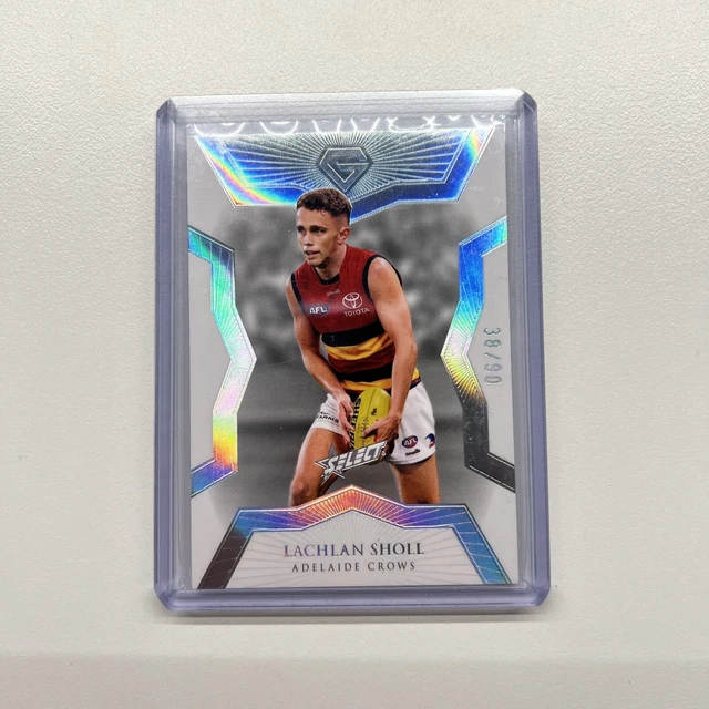 2023 AFL SELECT Gem Base Lachlan Sholl 38/90 Adelaide Crows $15.00 ...