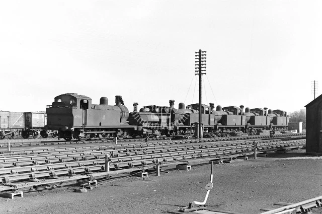 PHOTO BR BRITISH Railways Steam Loco 47581/51222/47634/47438/47462 ...