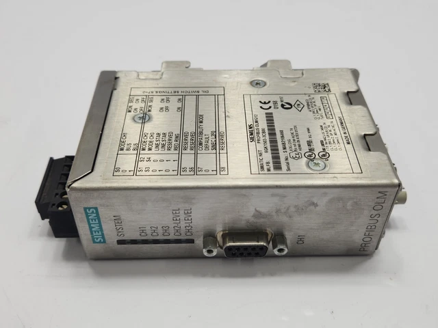 SIEMENS 6GK1503-3CB00 SIMATIC Red Profibus Olm / G12 Óptico Enlace ...