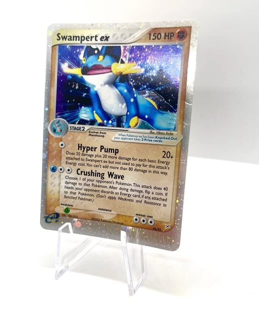 POKÉMON SWAMPERT EX - Holo Team Magma vs. Team Aqua #95 EUR 82,10 ...