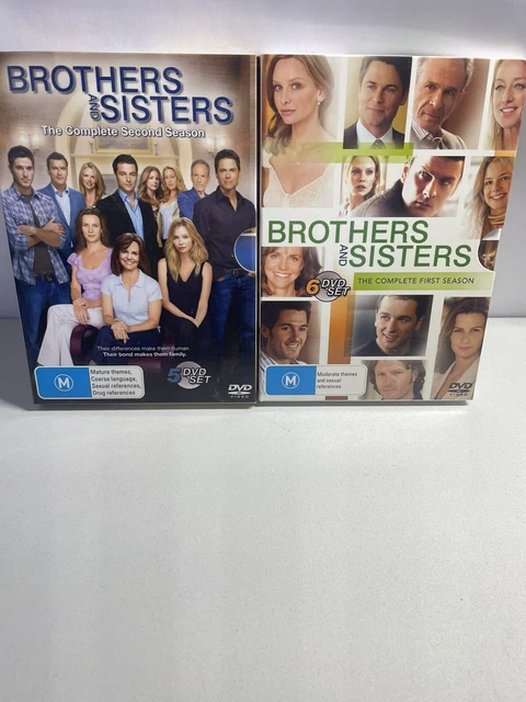 BROTHERS AND SISTERS 2006 PAL DVD Region 4 Season 1 - 2 box sets VG ...