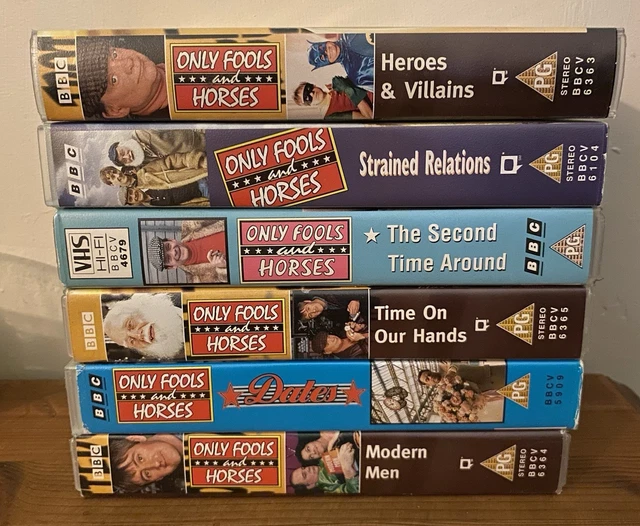 ONLY FOOLS AND Horses VHS Bundle Classic Comedy £9.99 - PicClick UK