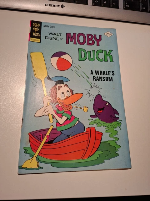 US GOLD KEY WALT DISNEY Moby Duck (1967 Gold Key) #22 KAY WRIGHT STAPLE ...