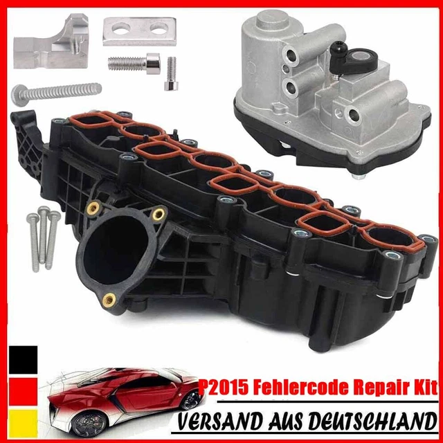 ANSAUGKRÜMMER MIT STELLMOTOR Für Audi VW Skoda 2.0 TDI 03L129711AG + 03L129086 EUR 98,00 ...