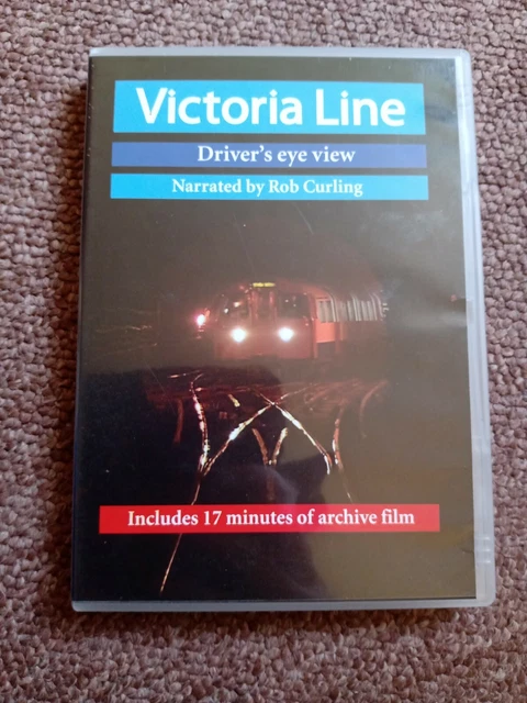 VICTORIA LINE (DVD) Drivers Eye View ~ Cab Ride ~ Railway DVD ~ Video ...
