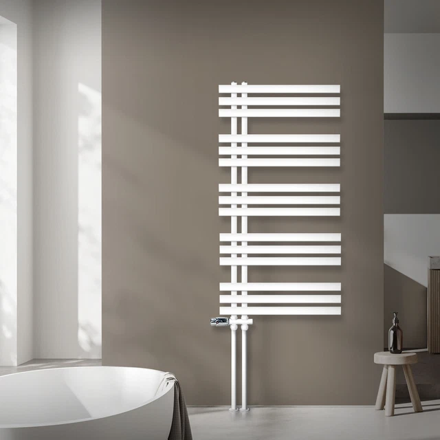 CALEFACTOR MURAL CON conexión central al suelo radiador blanco 600x1200 mm EUR 187,99 - PicClick FR