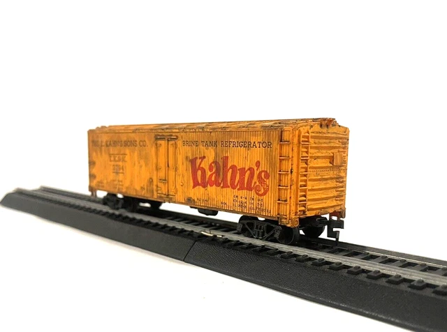 MANTUA HO SCALE Kahn's Model Railroad Train Brine Tank Reefer 3794 ...
