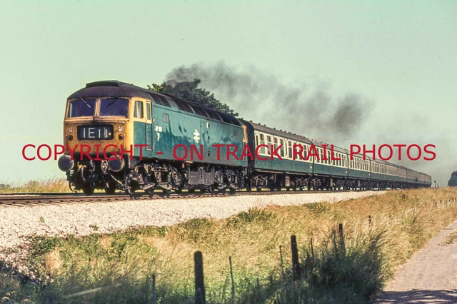 UK RAILWAY PHOTOGRAPH Of Class 47 47001. Rm47-02 £1.70 - PicClick UK