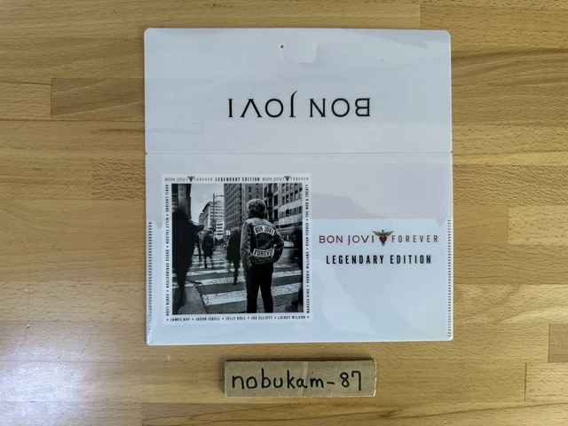 BON JOVI FOREVER Legendary Edition Deluxe SHM 2CD Japan+ PROMO TICKET HOLDER $123.98 - PicClick CA