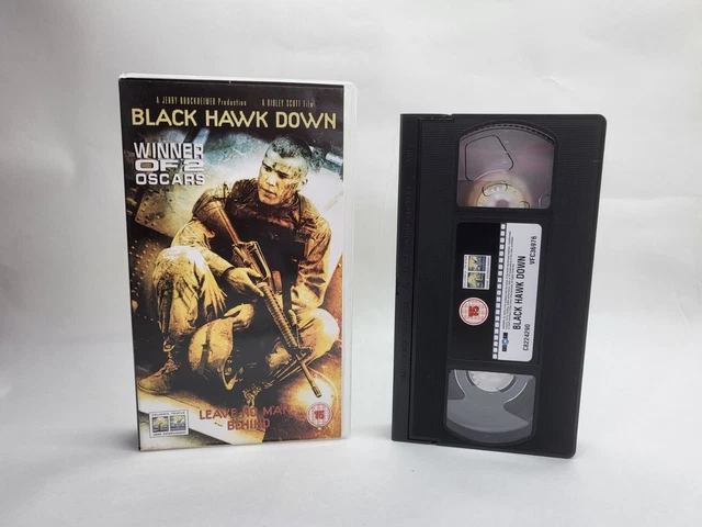 VINTAGE BLACK HAWK Down VHS 2004 Video Tape £1.99 - PicClick UK