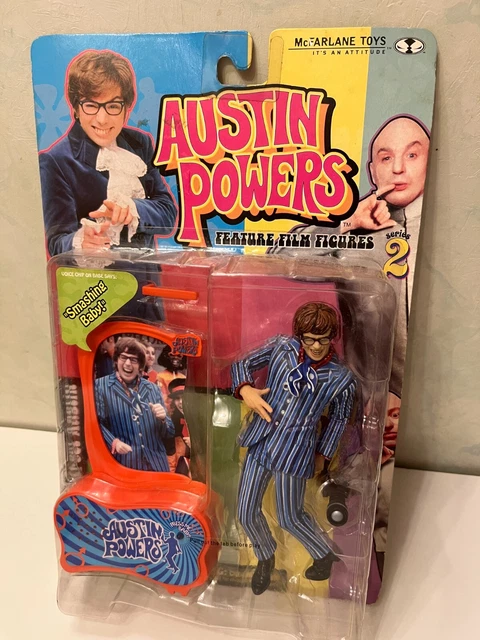 FIGURINE AUSTIN POWERS smashing McFarlane toys vintage cinéma 1999 ...