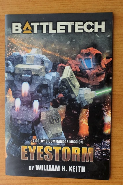 BATTLETECH EYESTORM SHORT Story Novella Booklet, by William H. Keith £1 ...