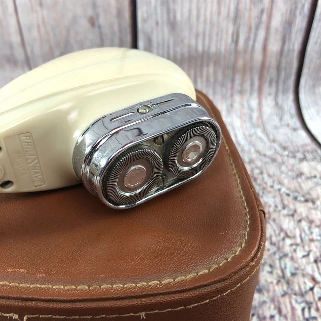 VINTAGE PHILIPS PHILISHAVE 7743 Electric Razor 2 Heads Years Cir 1950 ...